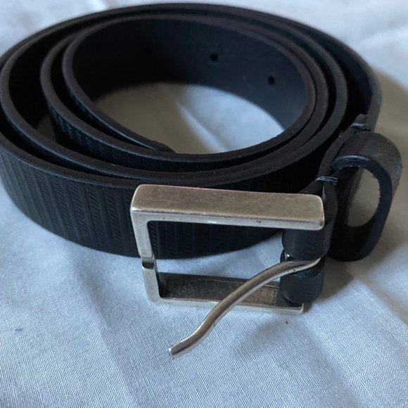 Fabio Corti | Accessories | Fabio Corti Black Leather New Woman Belt ...